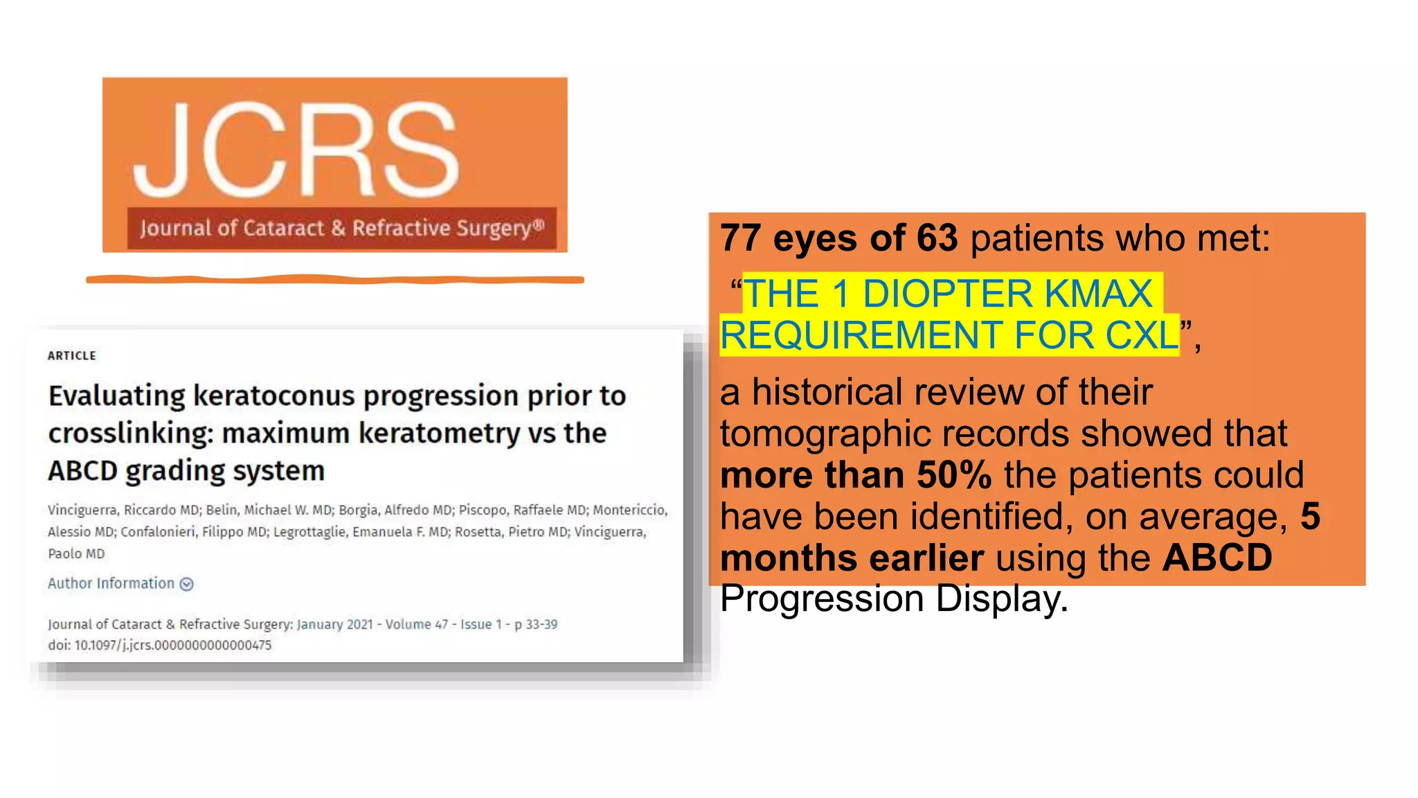 Keratoconus: ABCD classification | PPT