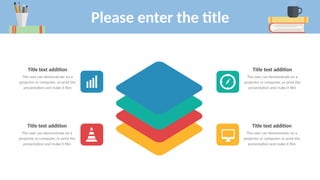 Template bagus untuk bahan tayang presentasi | PPTX | Desktop ...