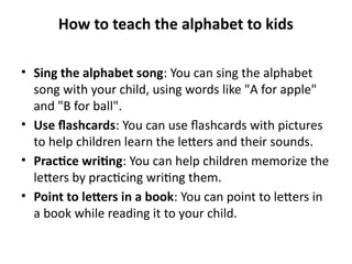 Abcd for kids to learn & understand .pptx