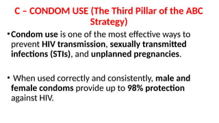 ABCD- STRATEGY FOR HIV/AIDS PREVENTION PPT | PPT