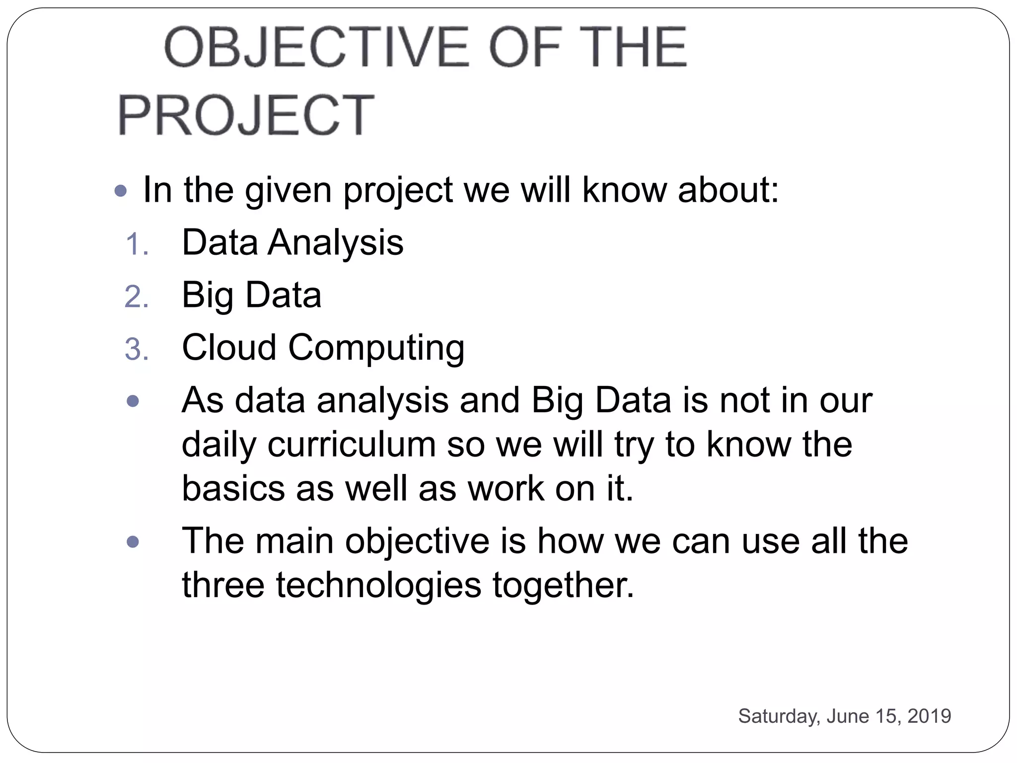flight data analysis using big data | PPT