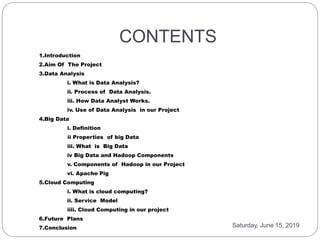 flight data analysis using big data | PPT