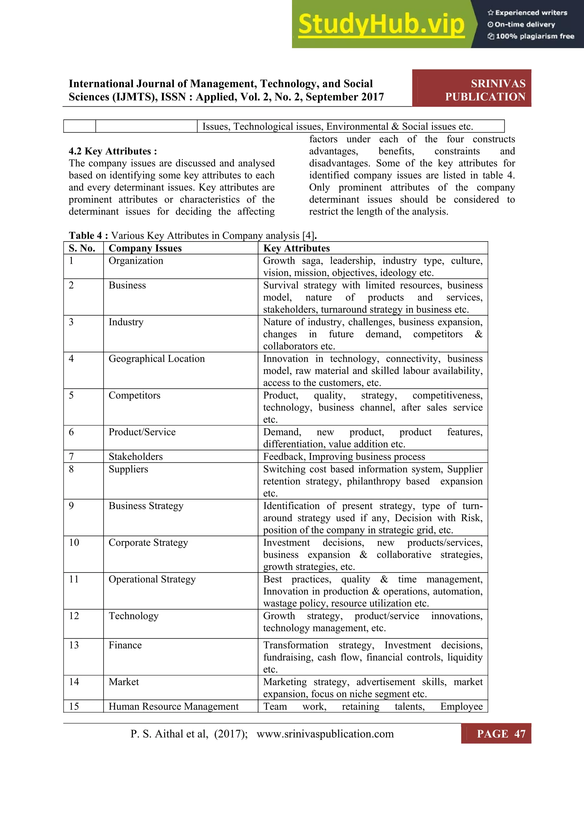 ABCD Analysis As Research Methodology In Company Case Studies | PDF