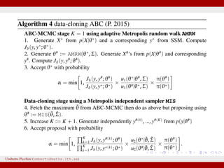 ABC with data cloning for MLE in state space models | PPT