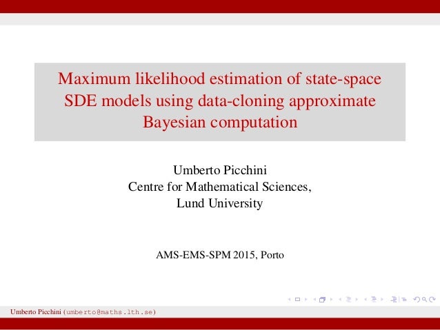 ABC with data cloning for MLE in state space models
