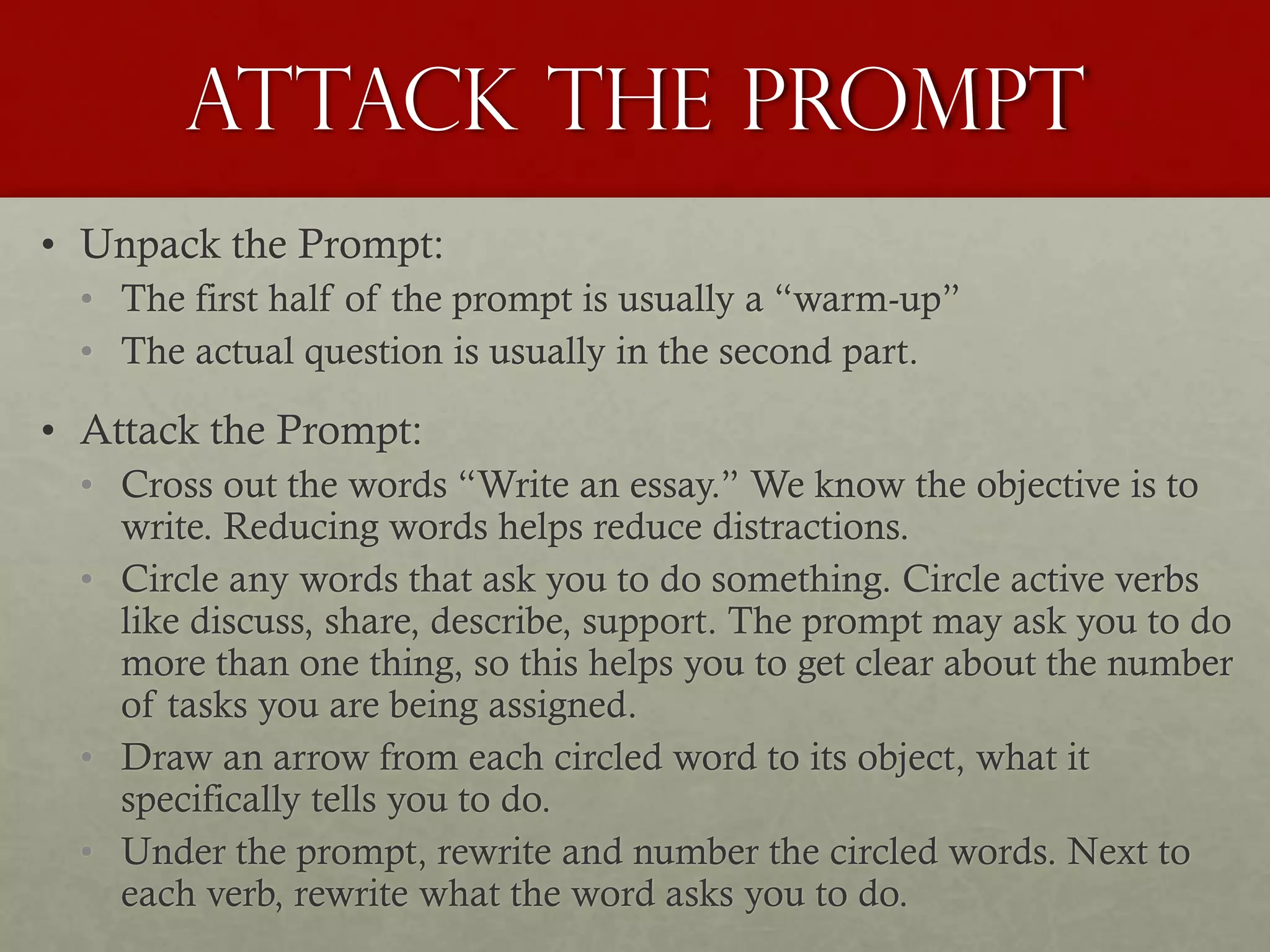 ABC +D Strategy for Attacking Prompts | PPTX