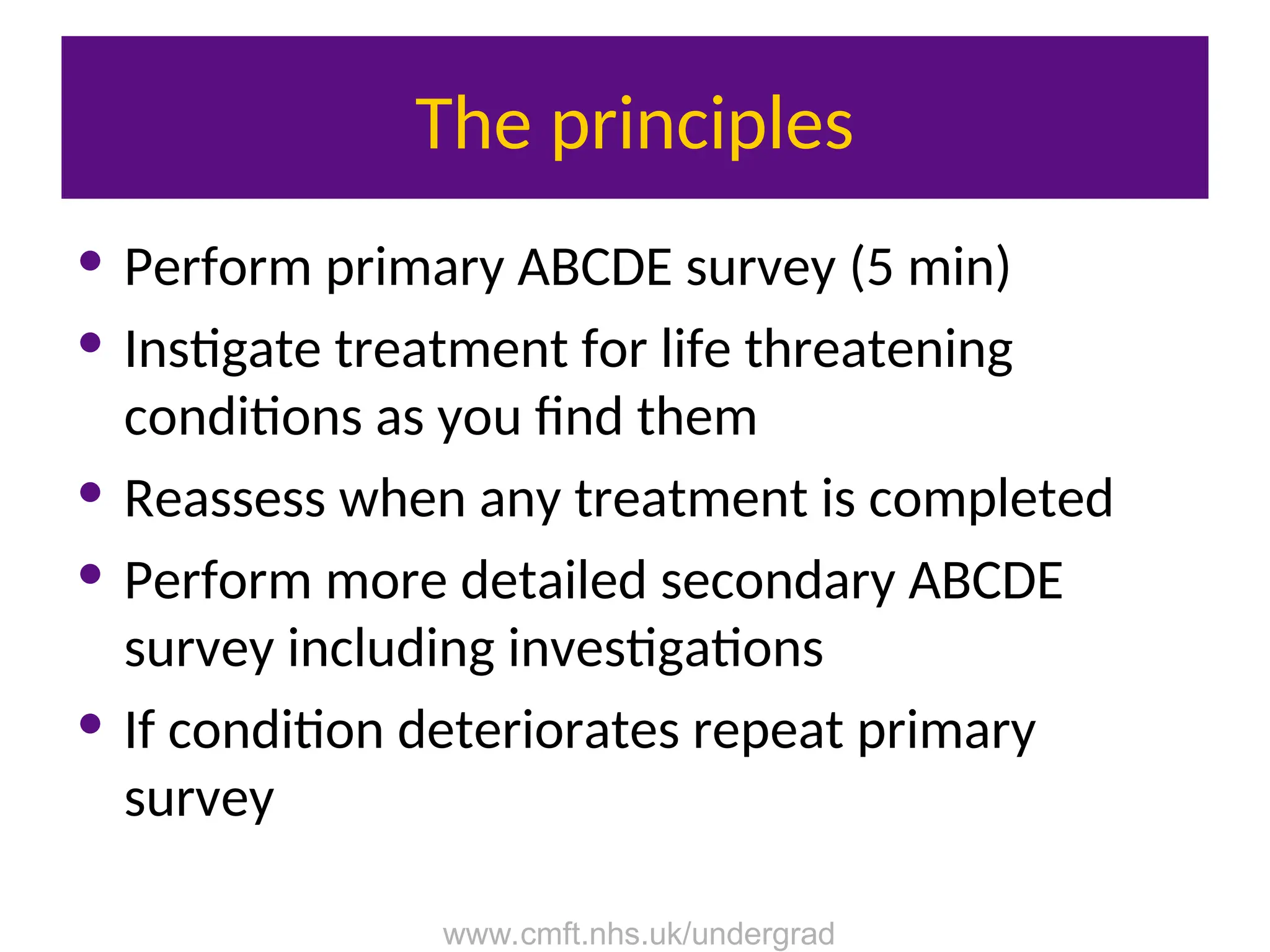 ABCDE ATLS guidelines and management of trauma.ppt | First Aid | Injuries