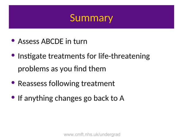 ABCDE ATLS guidelines and management of trauma.ppt | First Aid | Injuries