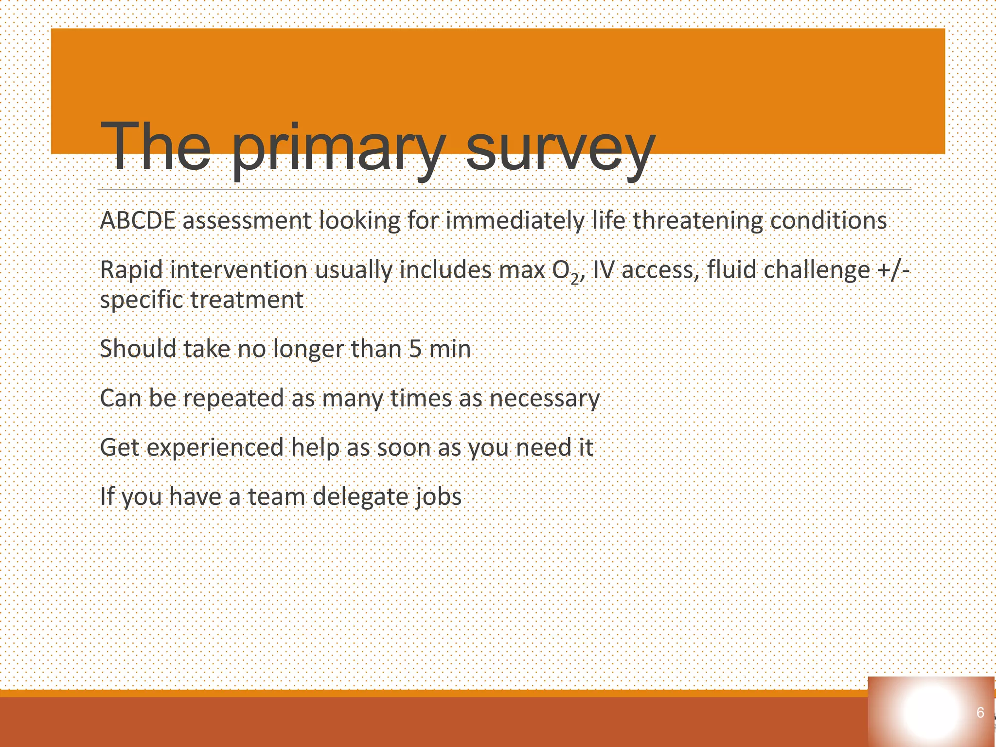 Abcde approach-to-the-critically-ill-patient | PPTX