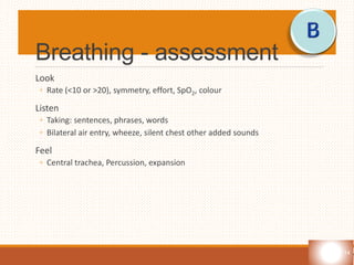 Abcde approach-to-the-critically-ill-patient | PPTX