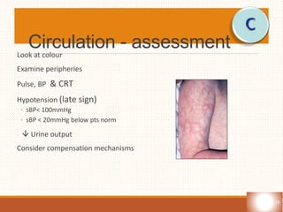 Abcde approach-to-the-critically-ill-patient | PPTX