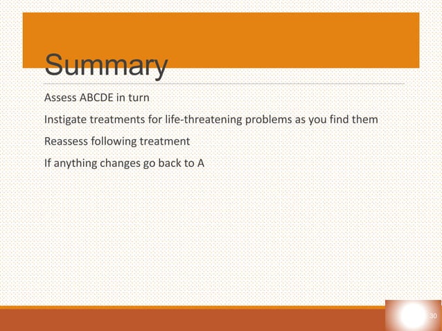 Abcde approach-to-the-critically-ill-patient | PPTX