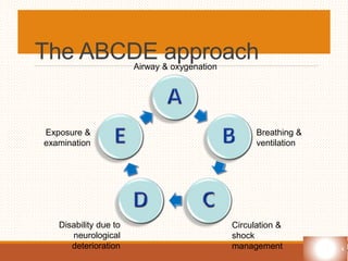 Abcde approach-to-the-critically-ill-patient | PPTX