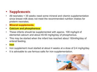 Preterm infants Nutrition .pptx
