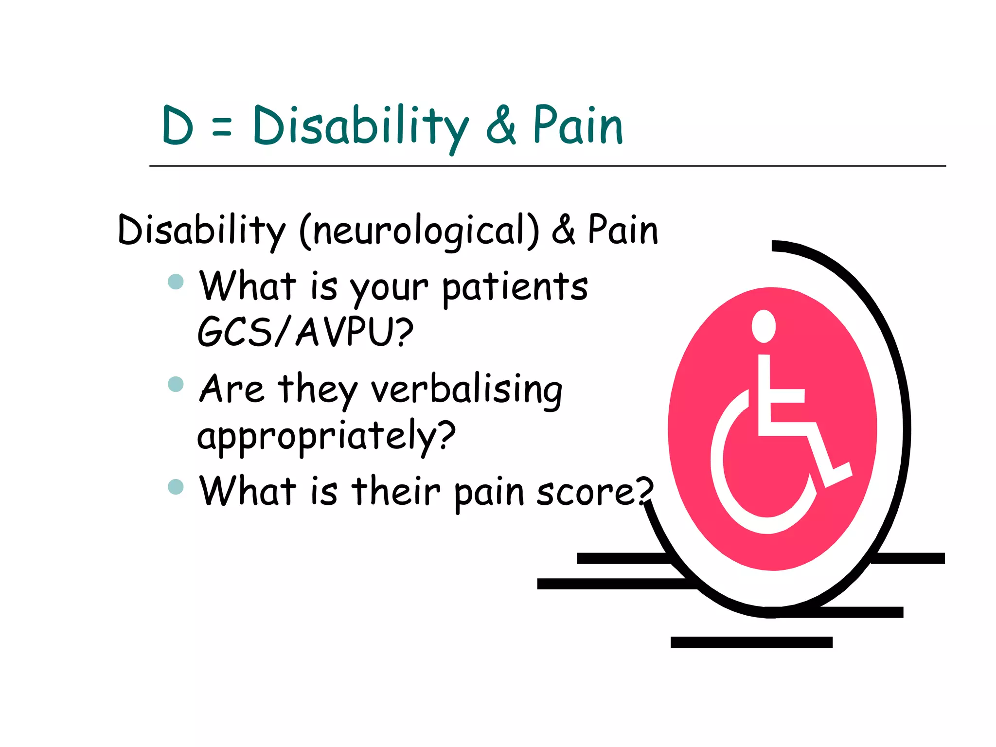 ABCDE Assessment | PPT