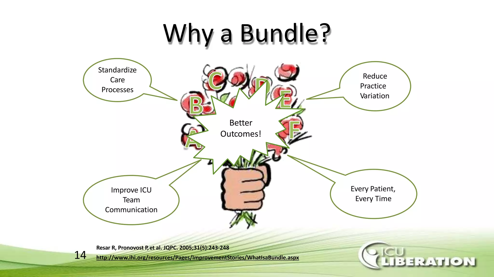 ABCDEF bundle: ICU Liberation Bundle | PPTX