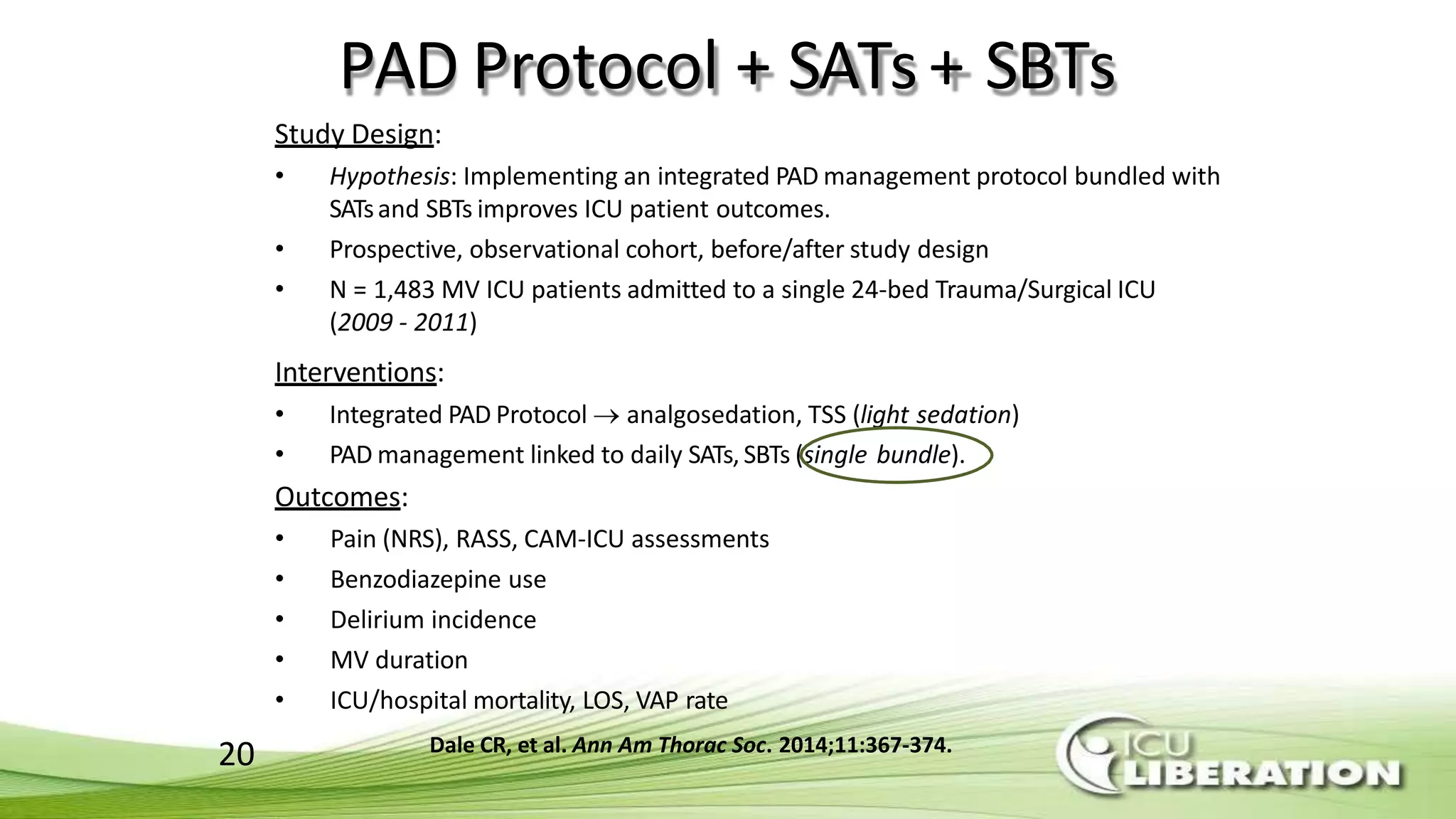 ABCDEF bundle: ICU Liberation Bundle | PPTX