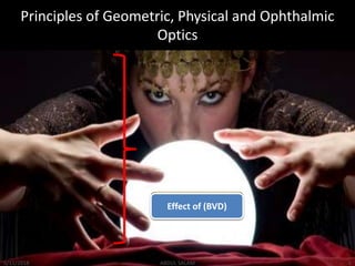 optic of contact lens | PPTX