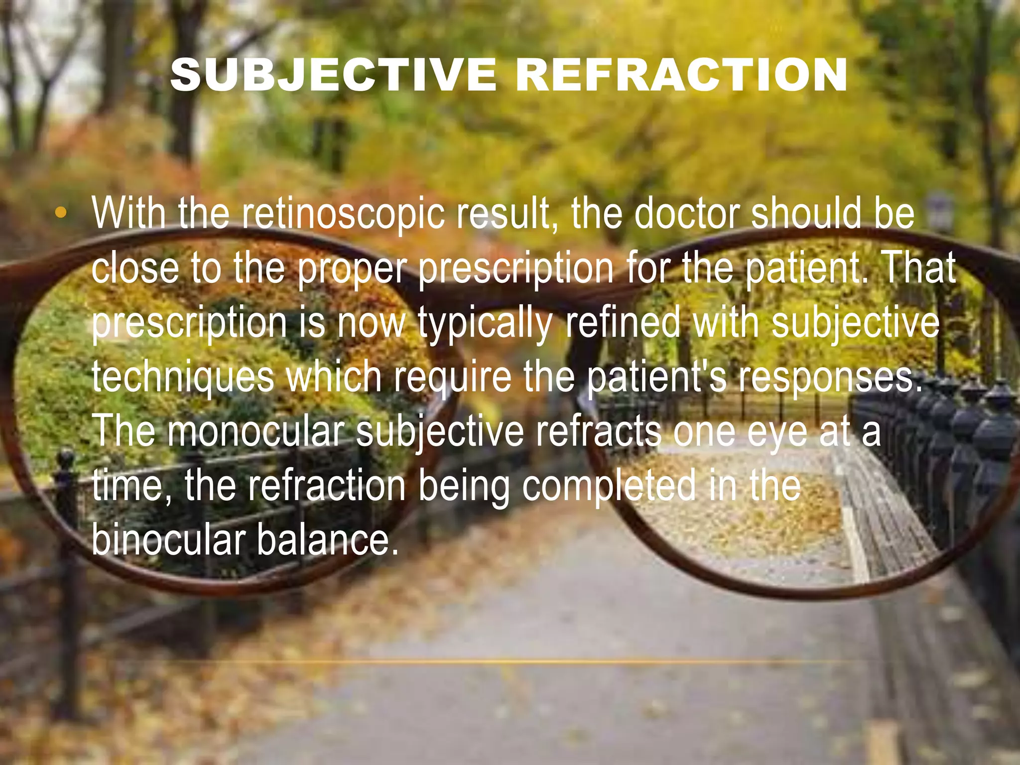 refractive technique | PPT