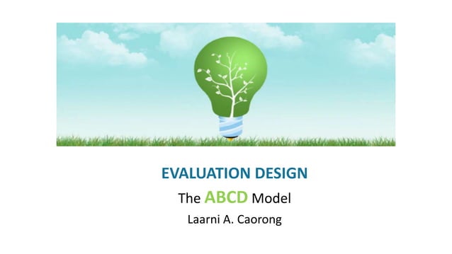 ABCD Evaluation Model | PPTX