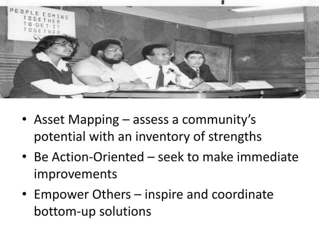 Intro to Asset Based Community Development | PPTX