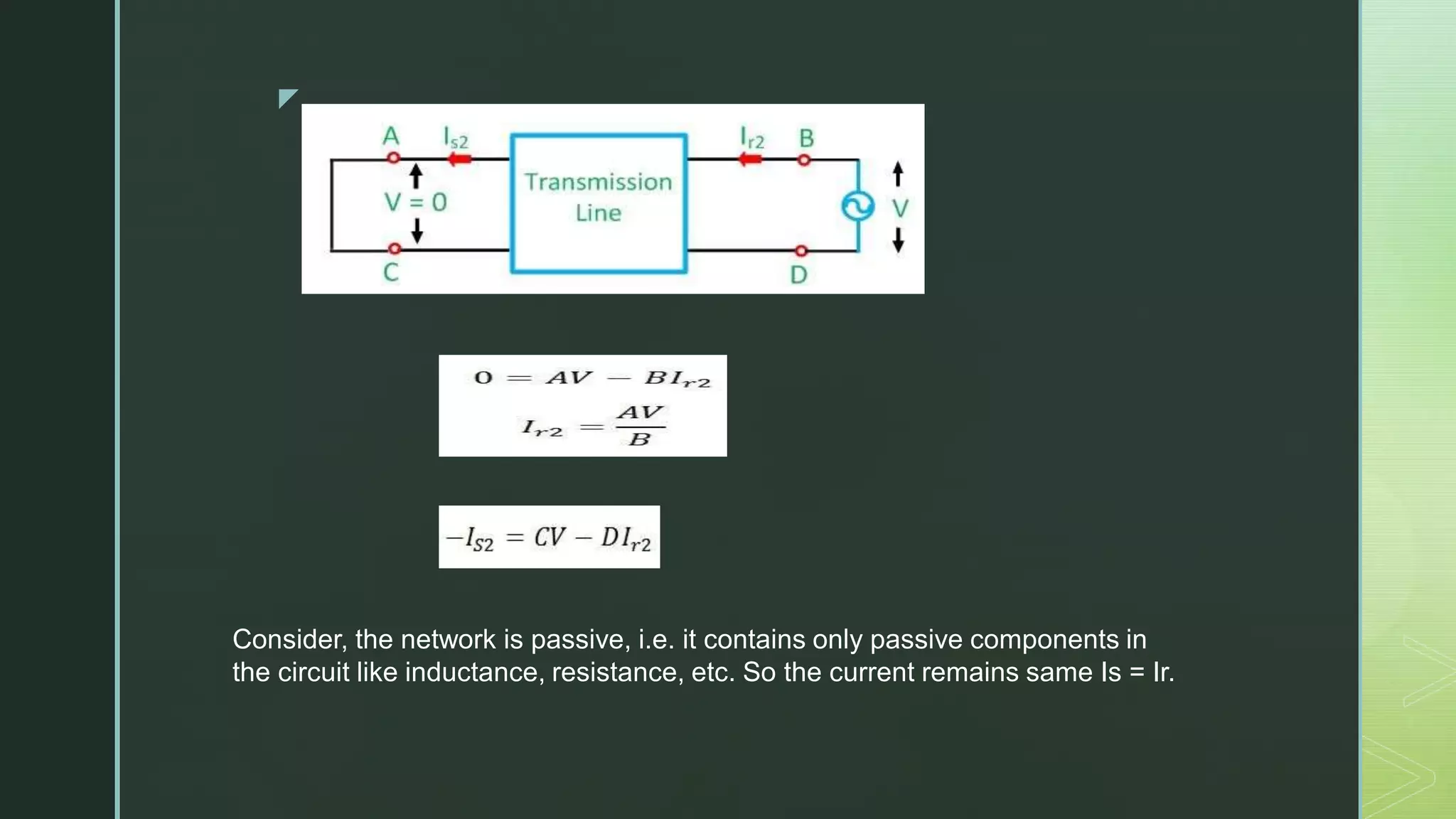 Abcd parameters | PDF
