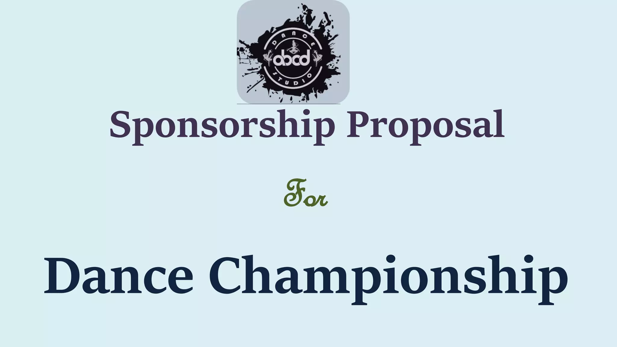 Interactive Dance Championship Sponsorship Proposal | PDF