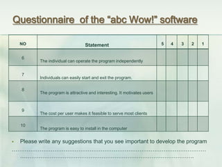 Abc evaluation | PPT