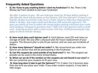 Abc fundraising power point | PPTX | Credit Cards | Personal Debt