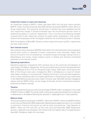 Abc interim report 2010 booklet | PDF