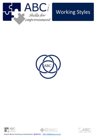 ABCi Working Styles workbook | PDF