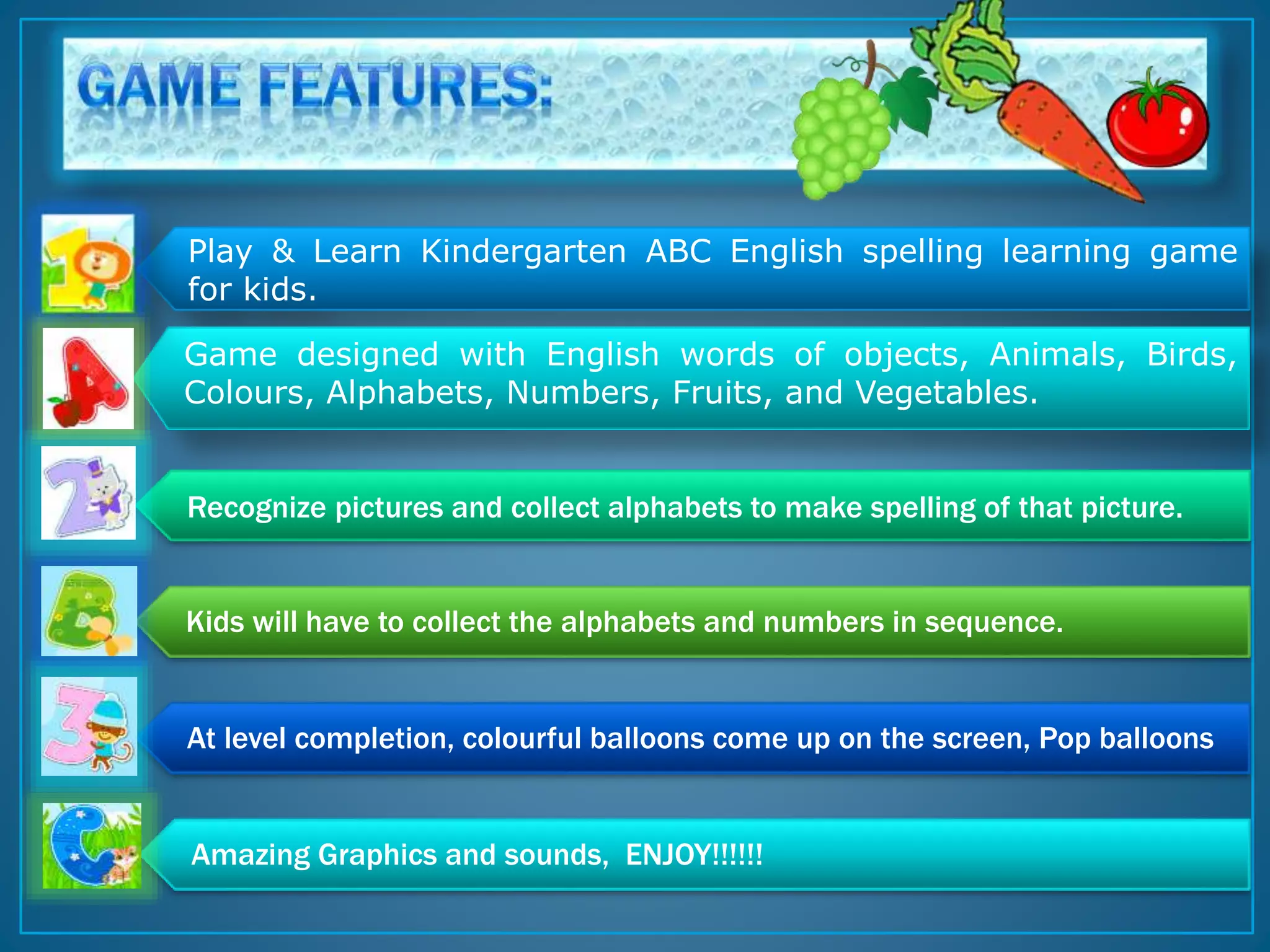 Abc Kids English Spelling Game | PPTX