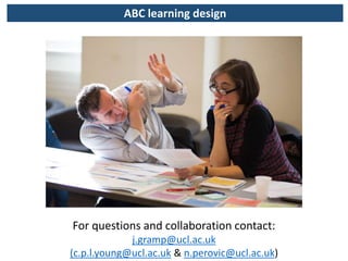 ABC learning design overview | PPTX