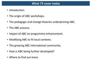 ABC learning design overview | PPT
