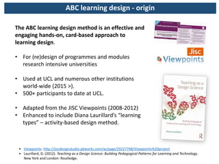 ABC learning design overview