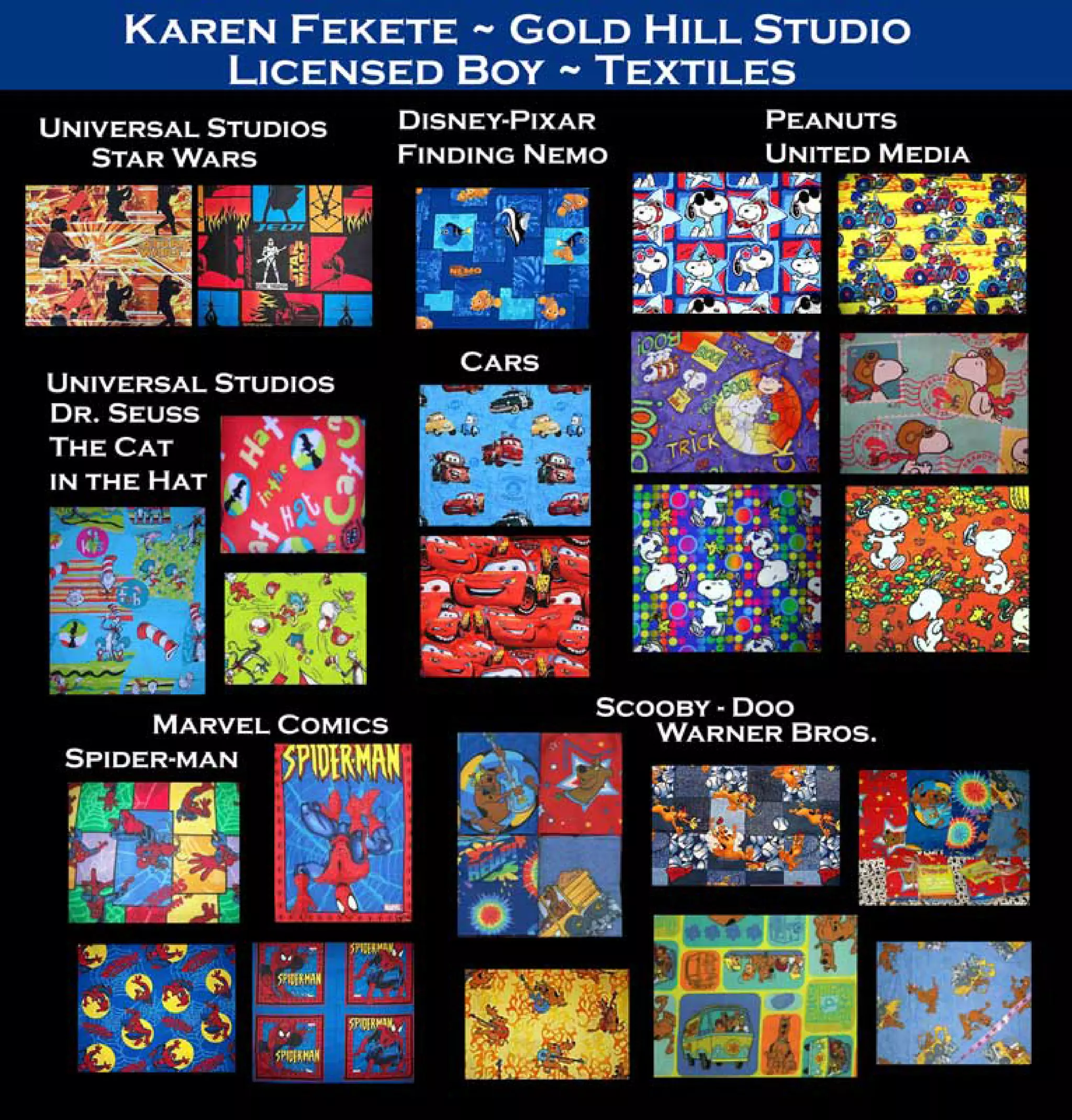 Abc Lisensed Boy Designs | PDF