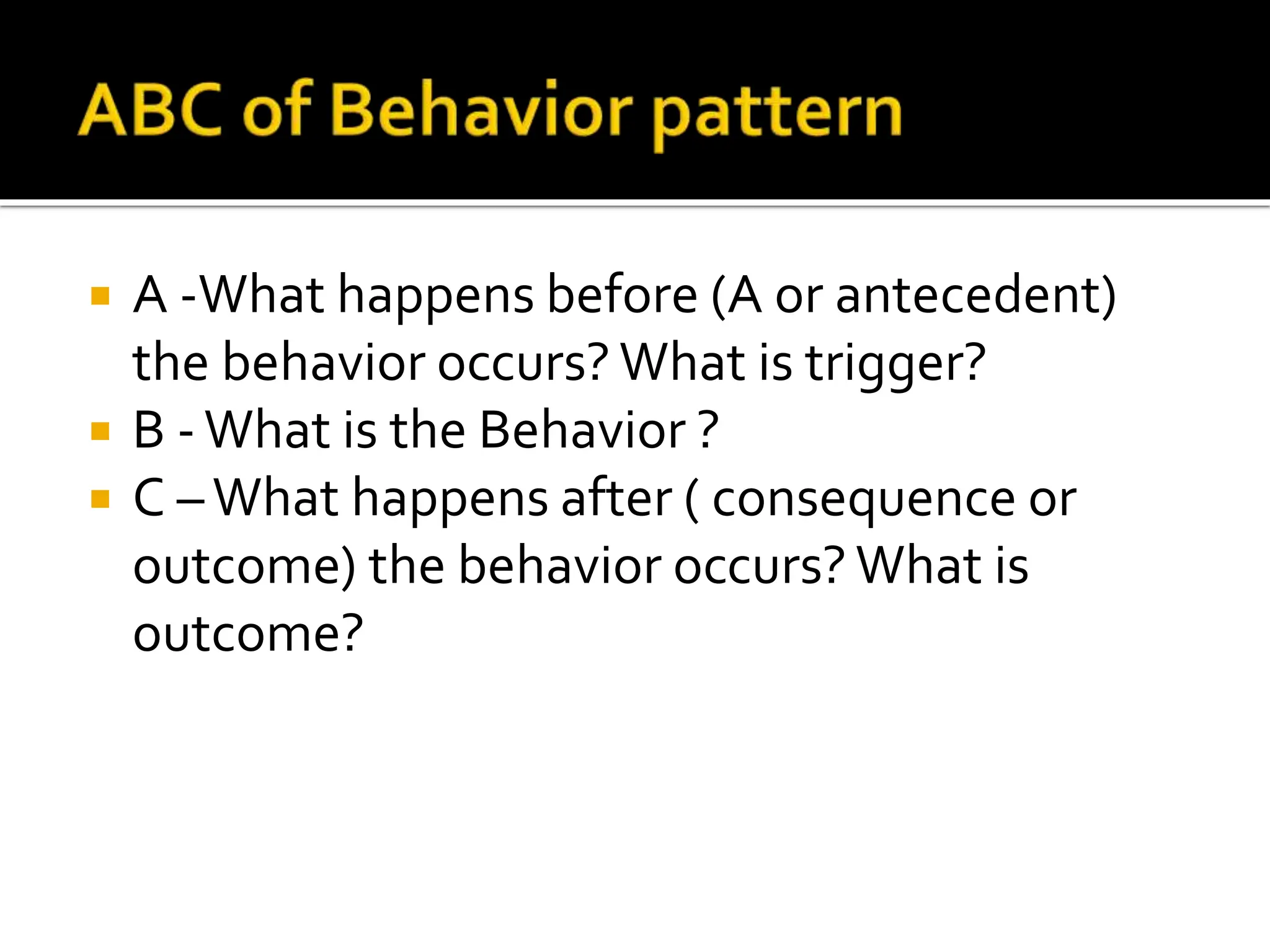 ABC MODEL - Behaviour therapy and behaviour modification.pptx