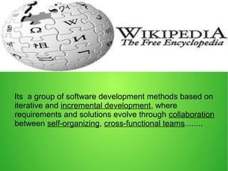 ABC of Agile (Scrum & Extreme Programming) | PPT