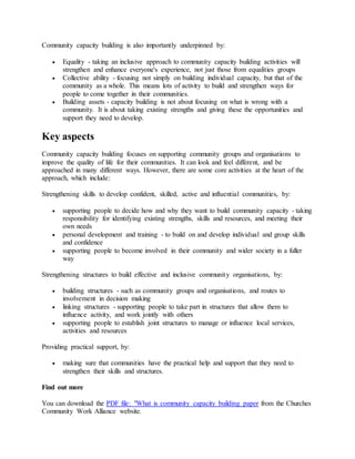 Abc of capacity building and employee performance | DOCX