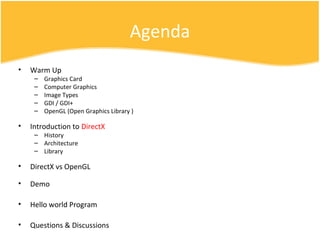 Abc of DirectX | PPT