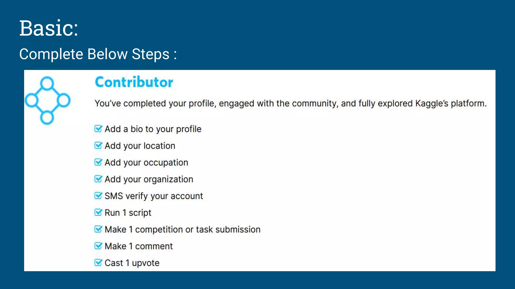 Getting Started With Kaggle Dataset | PPT