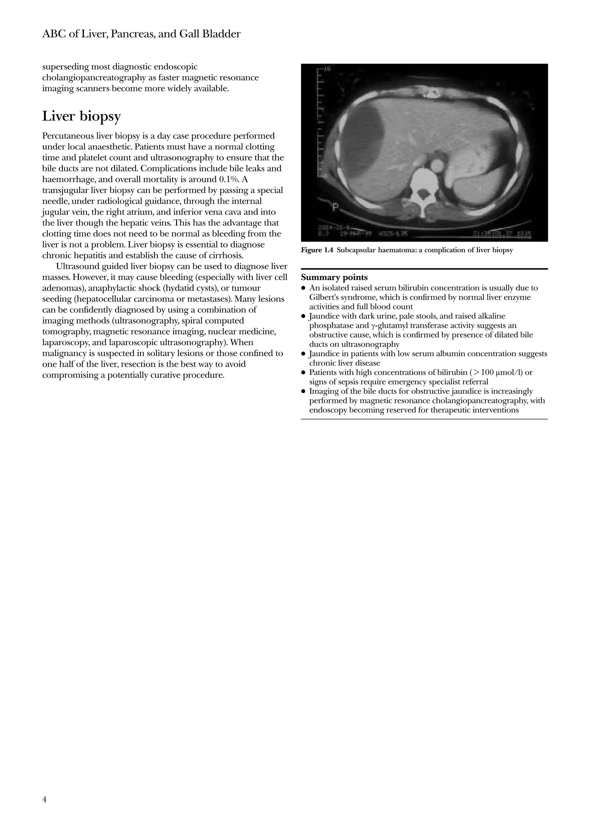 Abc of liver pancreas and gall bladder 2001 | PDF
