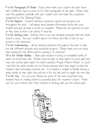 Abc of our class | PDF