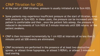 ABC of PAP Titration in treatment of OSA | PPTX