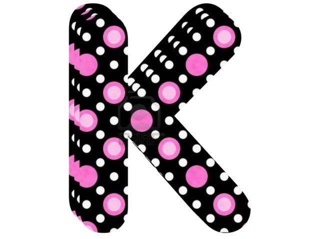 Abc polka dot pink prasekolah | PPTX