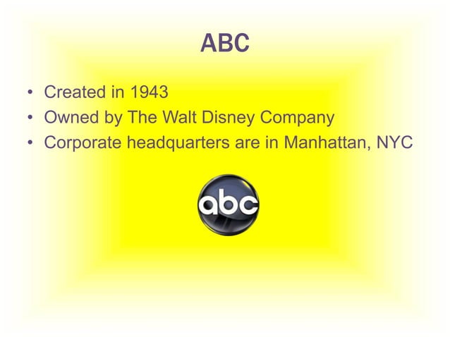 ABC network | PPTX