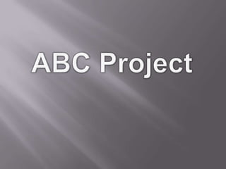 Abc project | PPTX | Crime & Harmful Acts to Individuals, Society ...