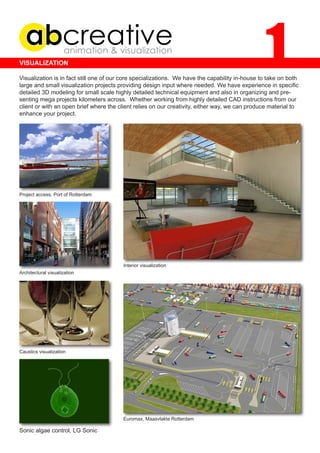 Animation & Visualization | PDF