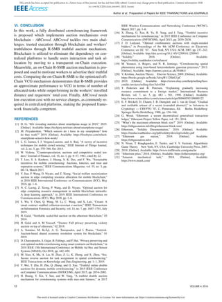 ABCrowd: An Auction Mechanism on Blockchain for Spatial Crowdsourcing | PDF