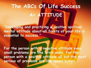 The Biblical ABCs of Life Success | PPT
